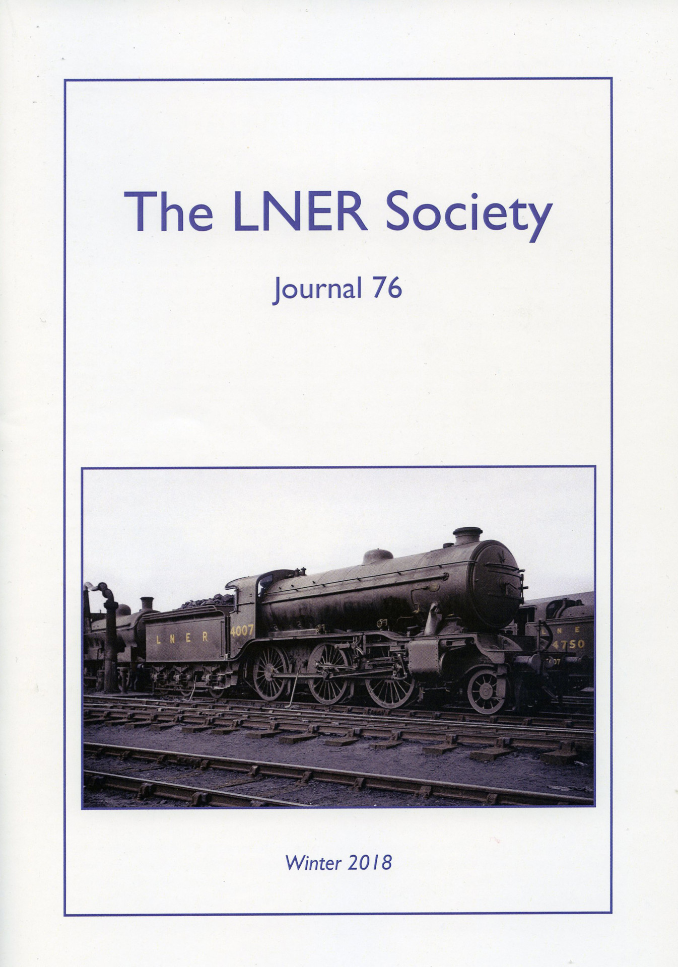 Journal - LNER Society - LNER Society